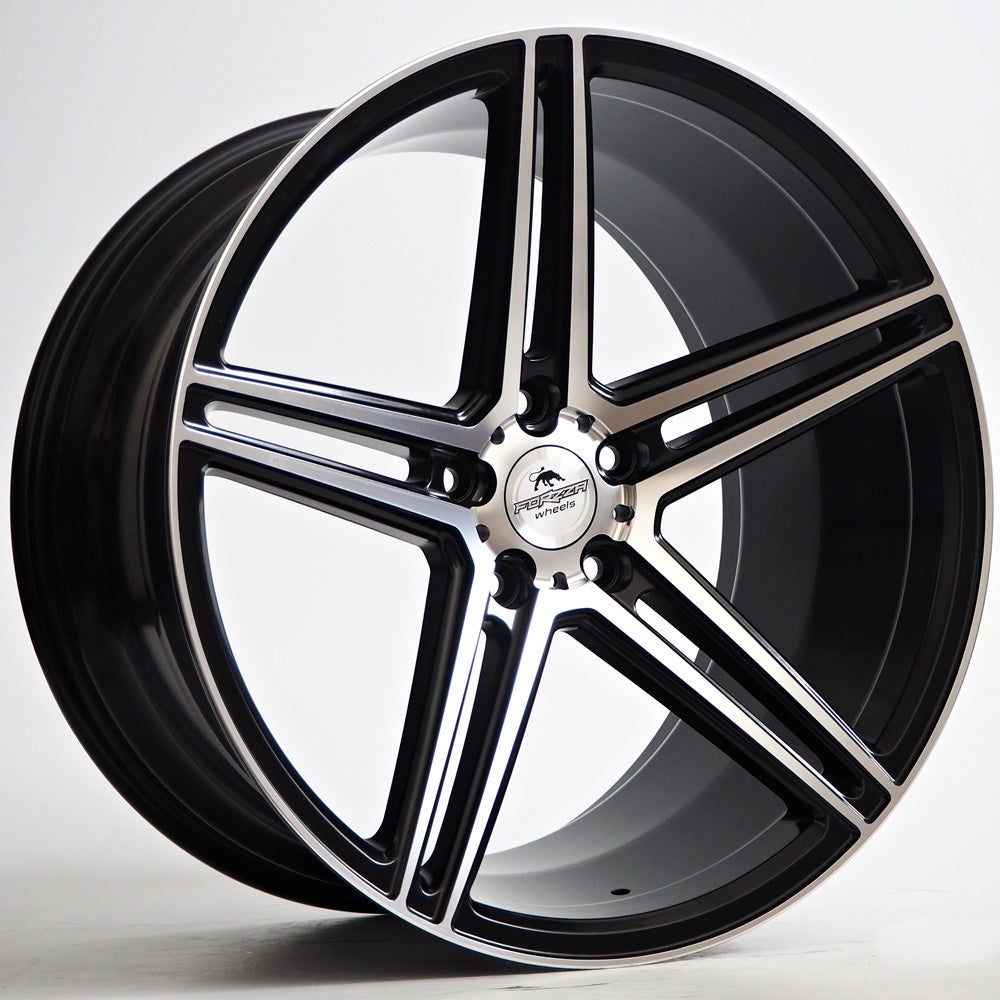 Forzza Bosan 20x9x10,5 5x112 concave vanteet musta / kiiltävä | Tuning ...